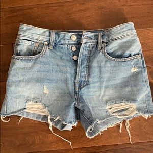 Free People Shorts | Jean Mini Daisy Dukes High Rise | Poshmark